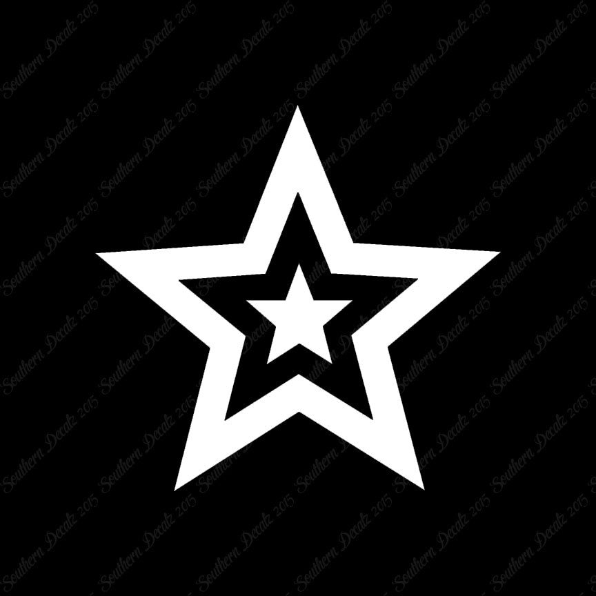 Star Inside A Star – Southern Decalz